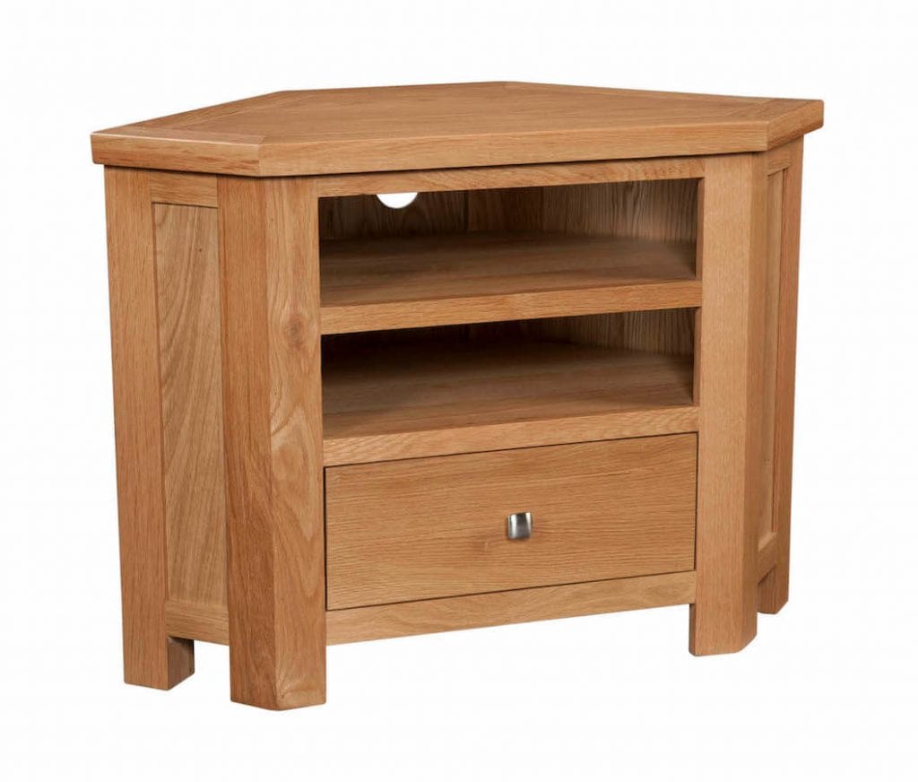 Oslo Oak Low Wide TV Unit | Willoby's Furniture Co